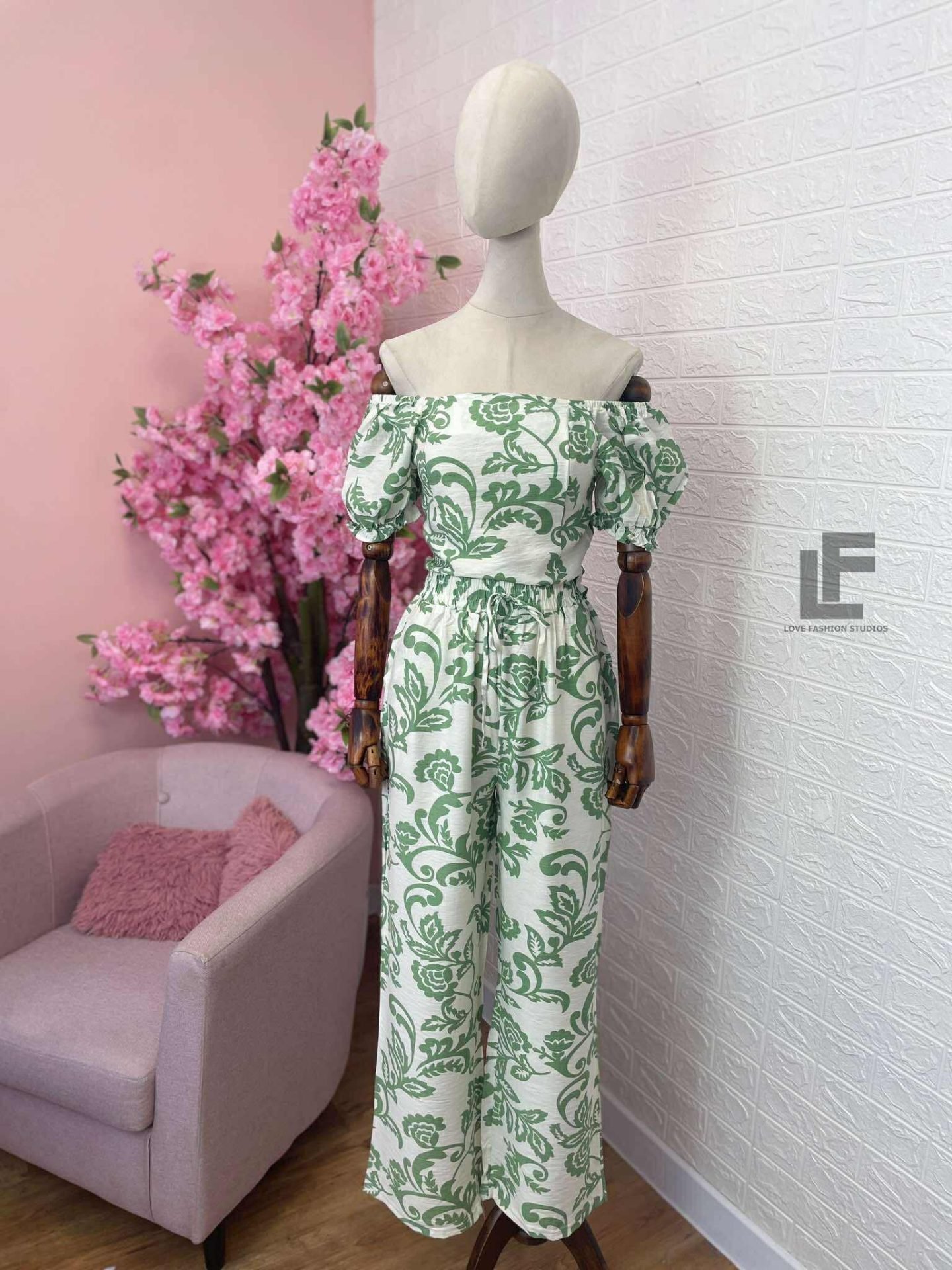 Сет/Комплект LFS Simply The Best Green 9881 - Love Fashion Studios